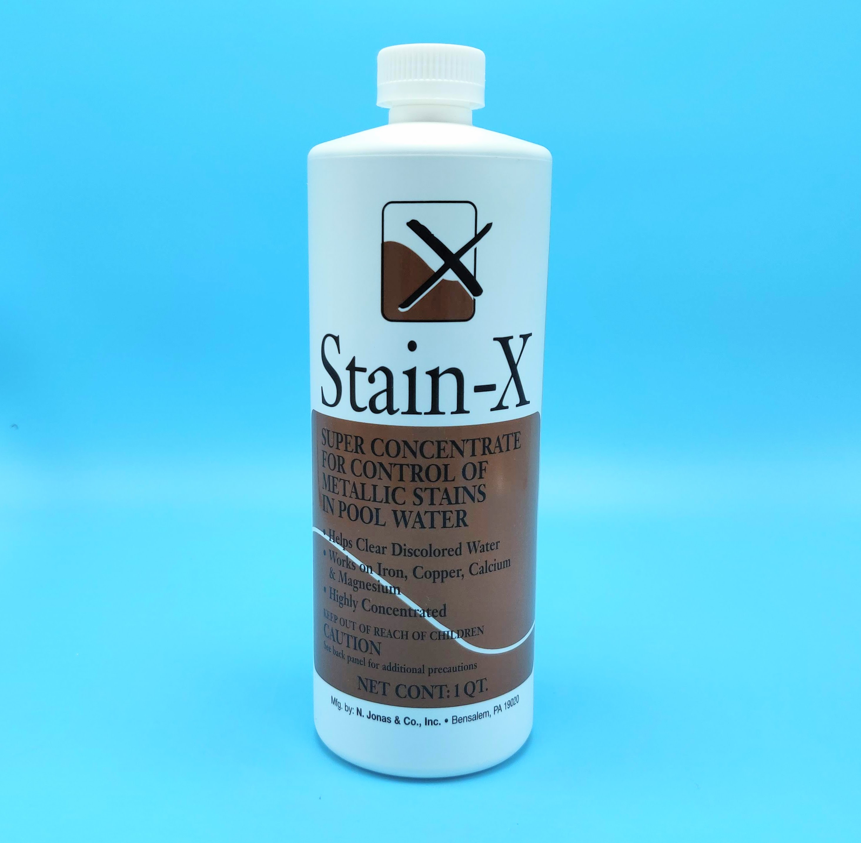 Pool Water Treatment - STAIN X 1QT - Frazer, PA